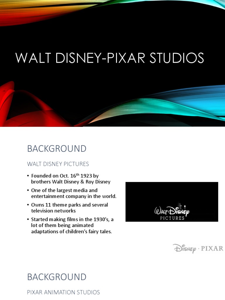 Disney Pixar | PDF | Pixar | The Walt Disney Company