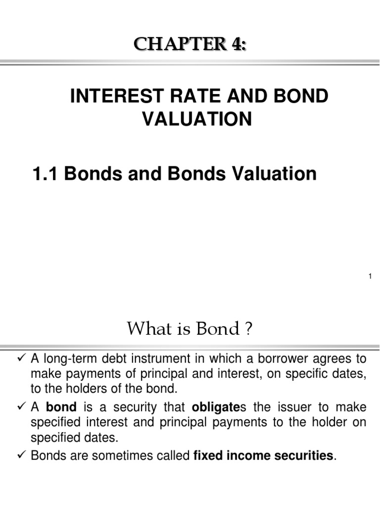 Bond Valuation | Bonds (Finance) | Preferred Stock