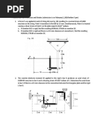 Structural Stress Analysis Problems | PDF | Stress (Mechanics ...