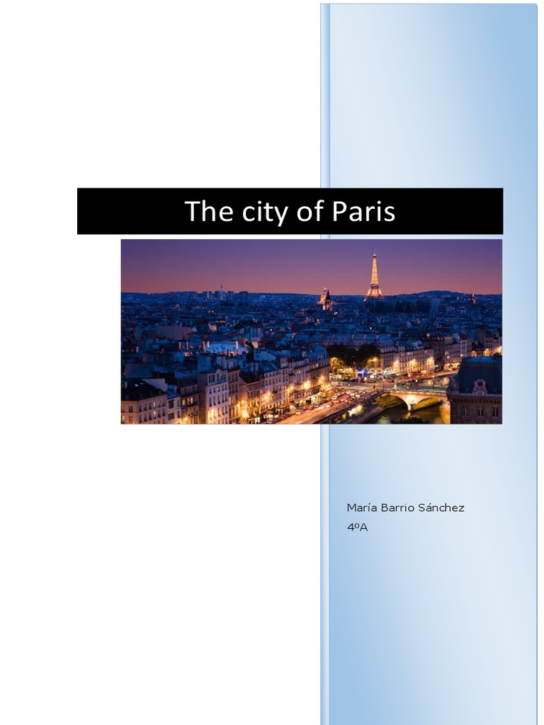 The City of Paris | PDF | Paris | France