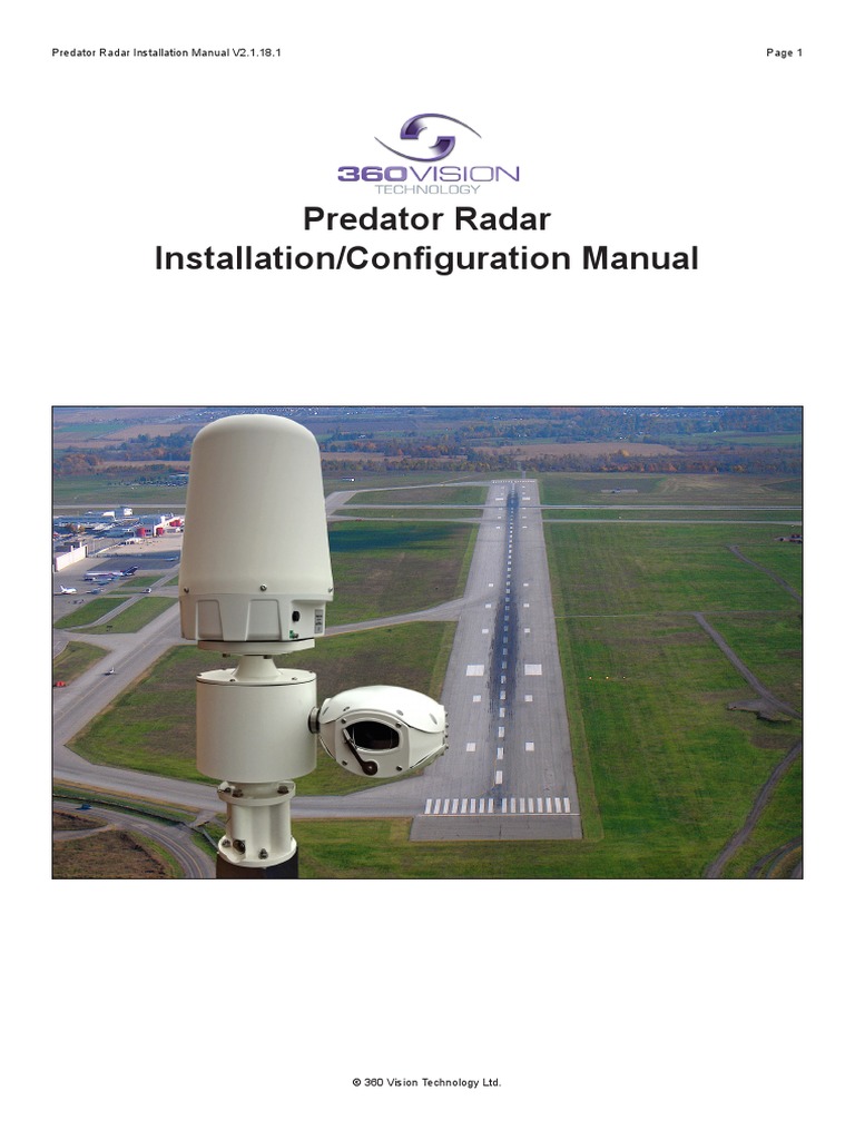 Predator Radar Installation Manual V2.1.18.1 | PDF | Radar | Login