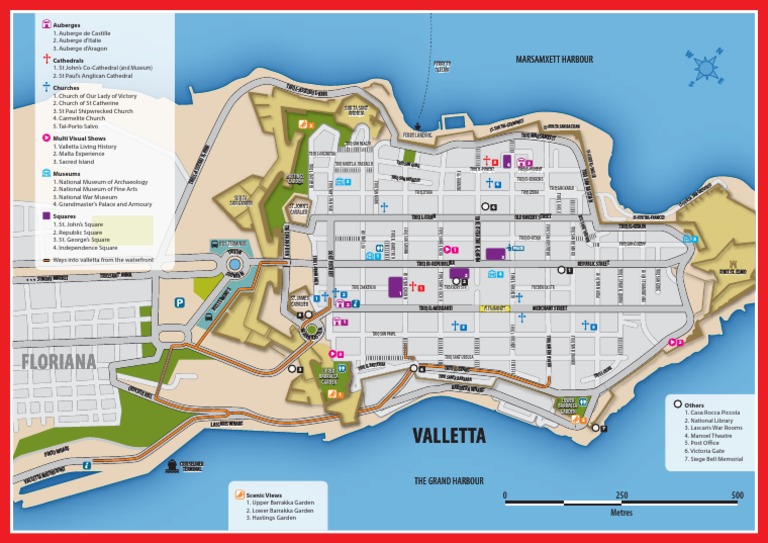 Valletta Map PDF | PDF