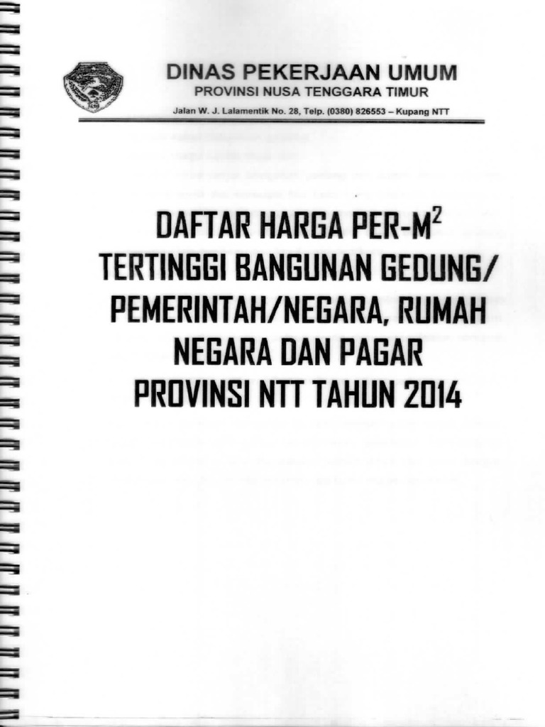 HSBGN Prov NTT 2014 | PDF