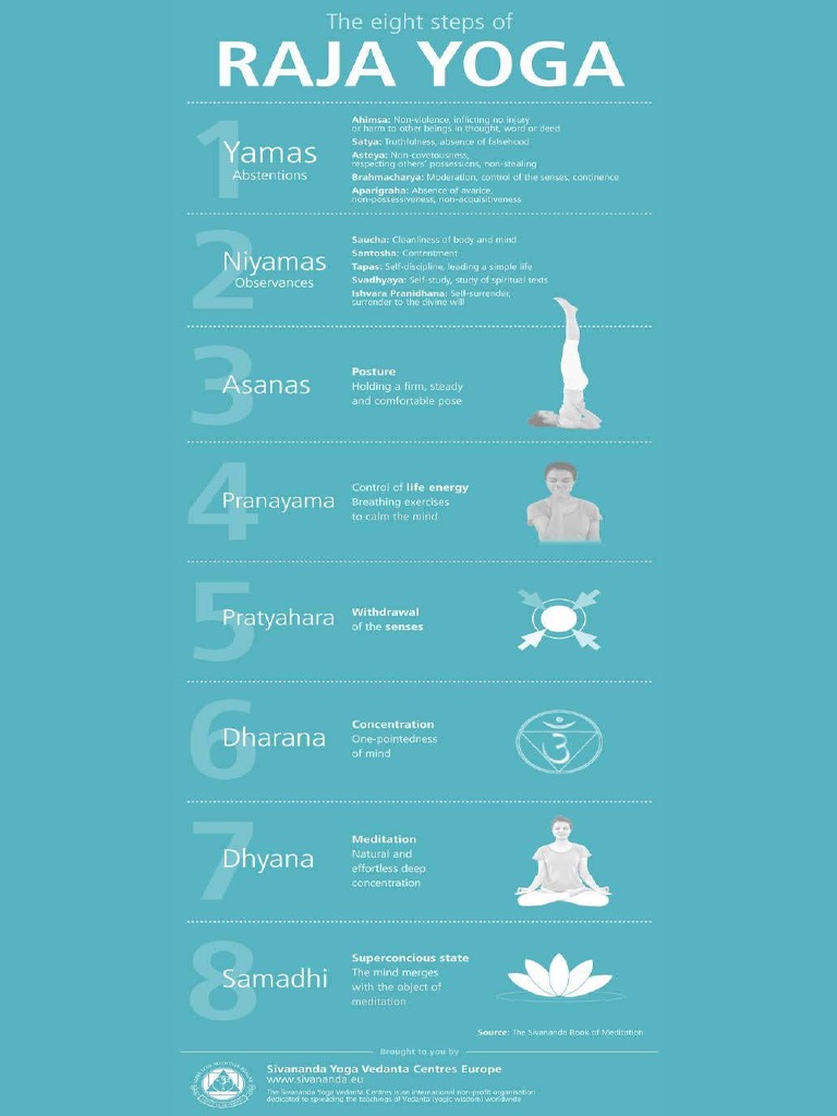 Raja Yoga 8 Stufen , Raja Yoga: Asanas, Unterschiede und Wirkungen – WYWIQ