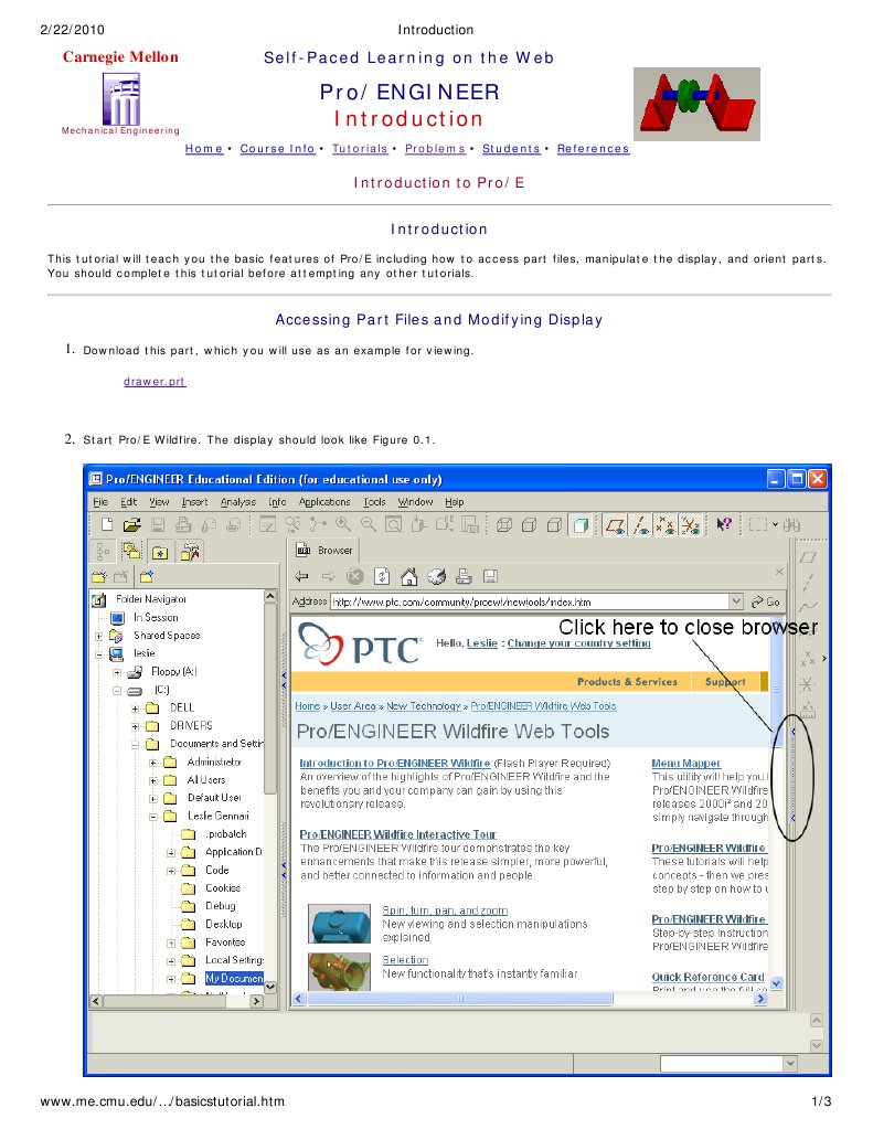 Read First Tutorial Introduction | PDF | Menu (Computing) | Icon ...
