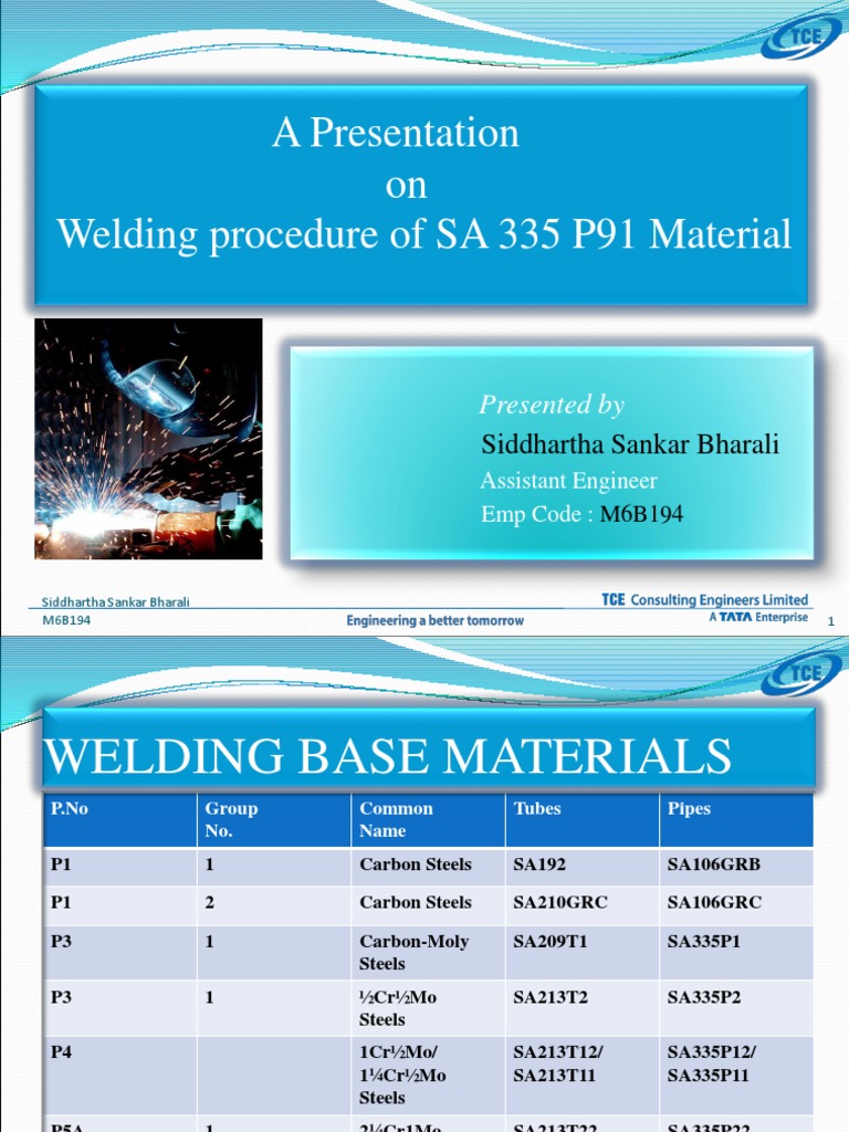 Welding of P91 | PDF | Welding | Construction
