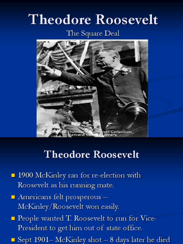 Theodore Roosevelt's Square Deal | PDF | History