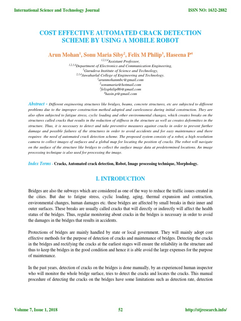 Automated Crack Detection for Engineers | PDF | Computer Vision ...