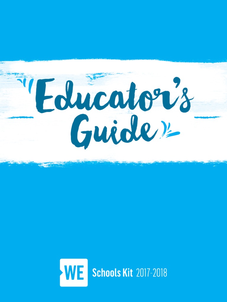 Educators Guide | PDF | Service Learning | Curriculum