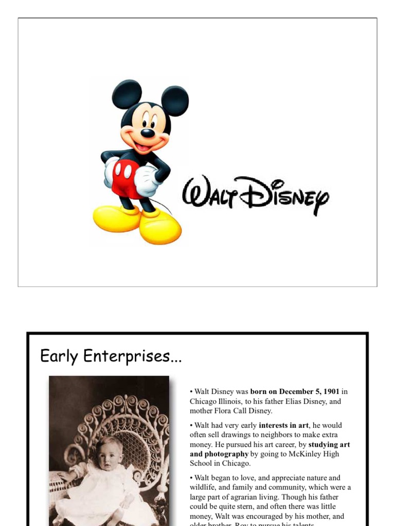 Walt Disney | PDF