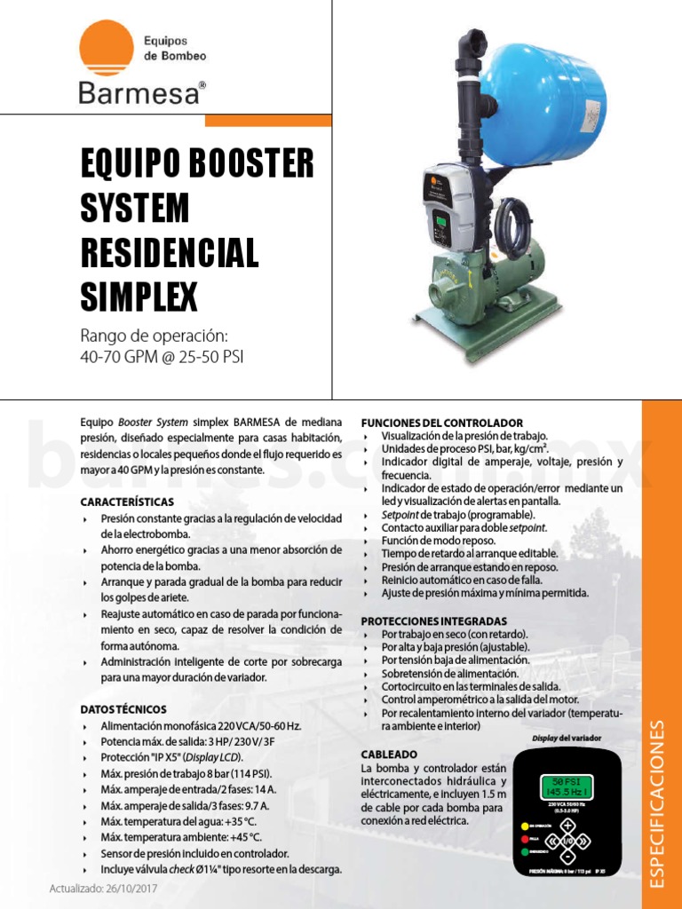Ficha Tecnica Ebs Wx102tk Simplex MX | PDF | Cantidades fisicas ...