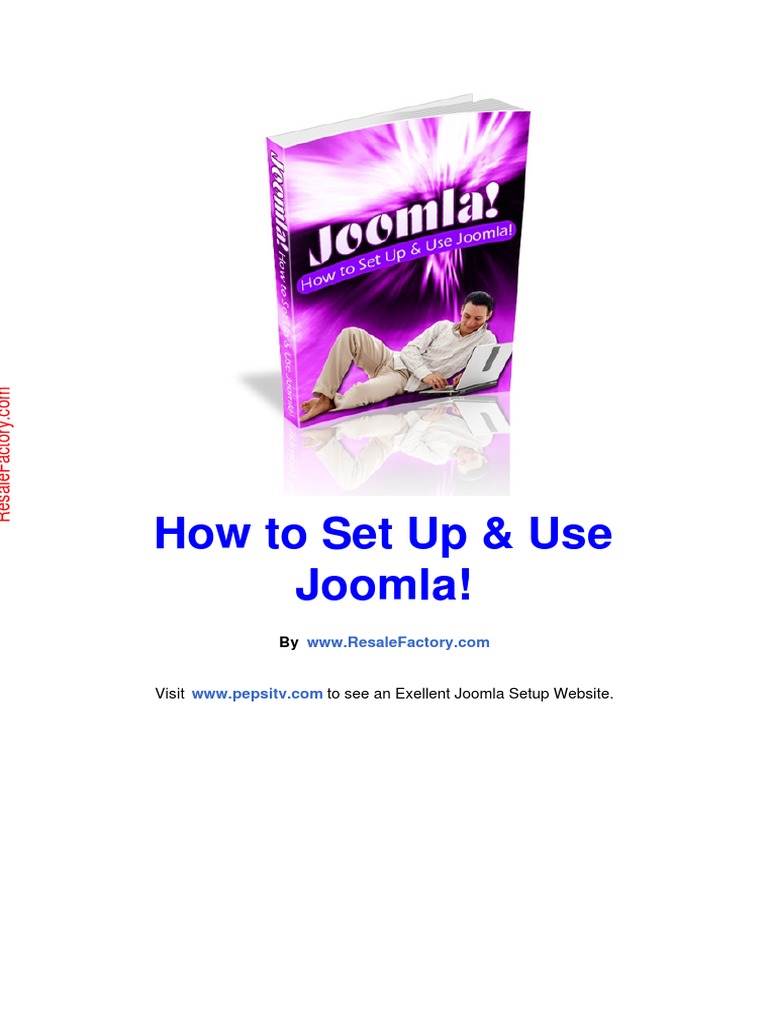 How To Set Up And Use Joomla Visit To See An Exellent Joomla Setup Website Pdf Joomla My Sql 9068