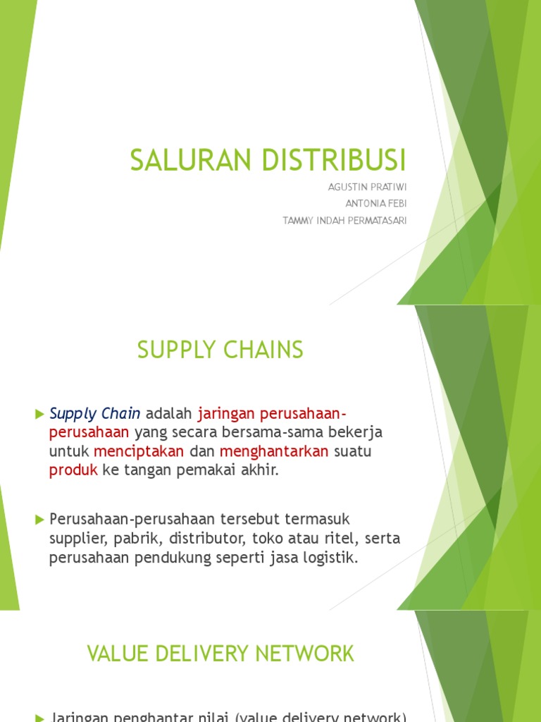 Saluran Distribusi Produk Indofood | PDF