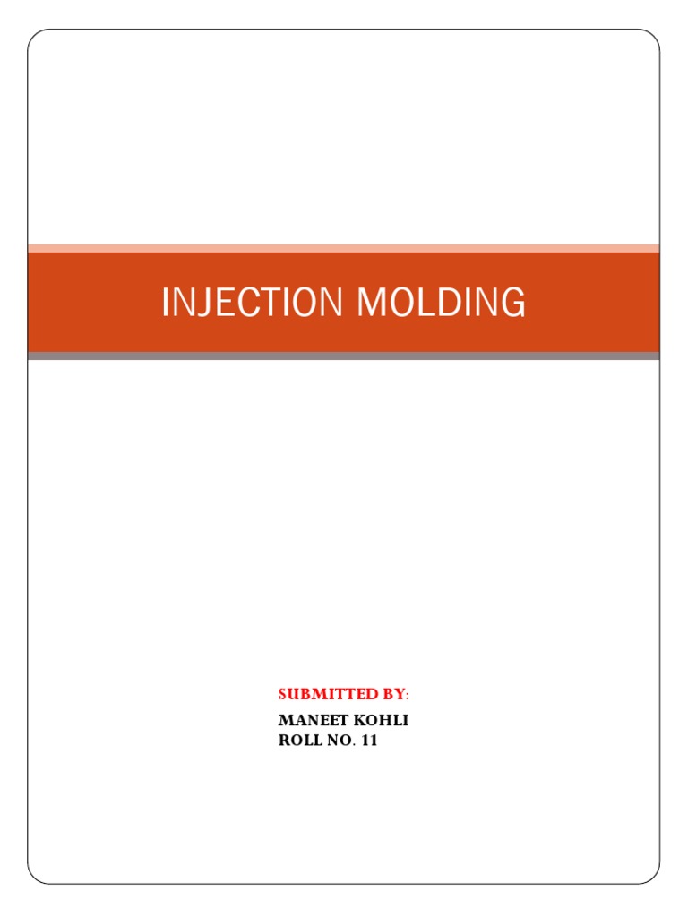 Injection Molding Technology | PDF | Thermoplastic | Machining