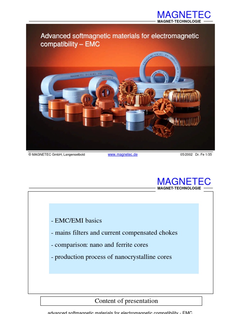 Emv e | PDF | Electromagnetic Compatibility | Power Inverter