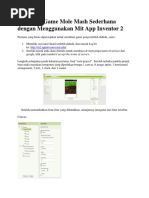 Tutorial Membuat Aplikasi Menggunakan Mit App Inventor | PDF | Komputer