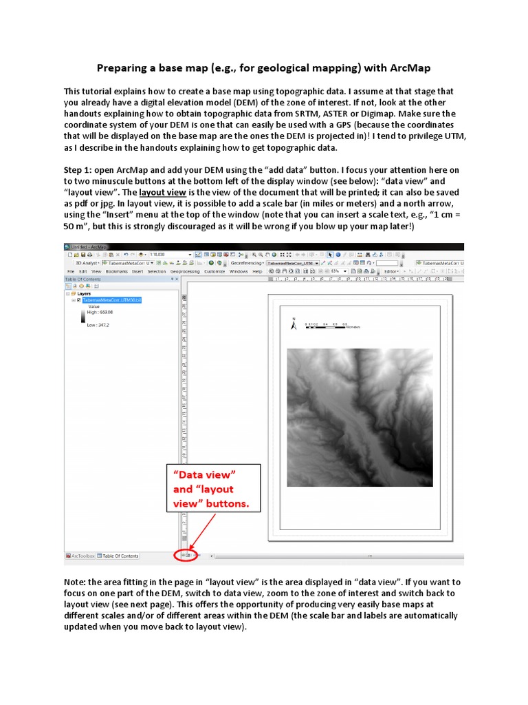 Base Map | PDF | Contour Line | Information Science