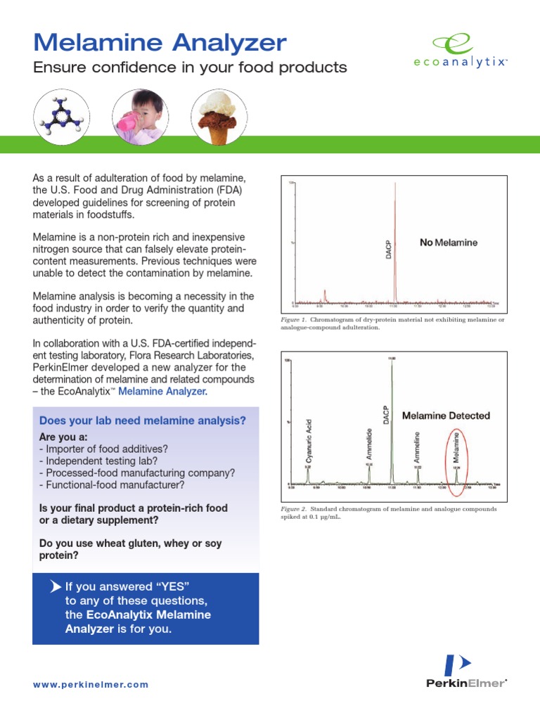 DTS Melamine Analyzer Data Sheet | PDF | Gas Chromatography | Mass ...