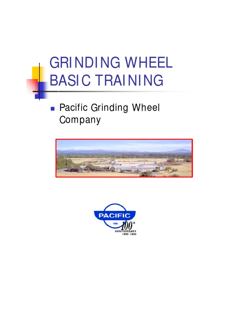 Grinding Wheel Basic Training | PDF | Grinding (Abrasive Cutting ...