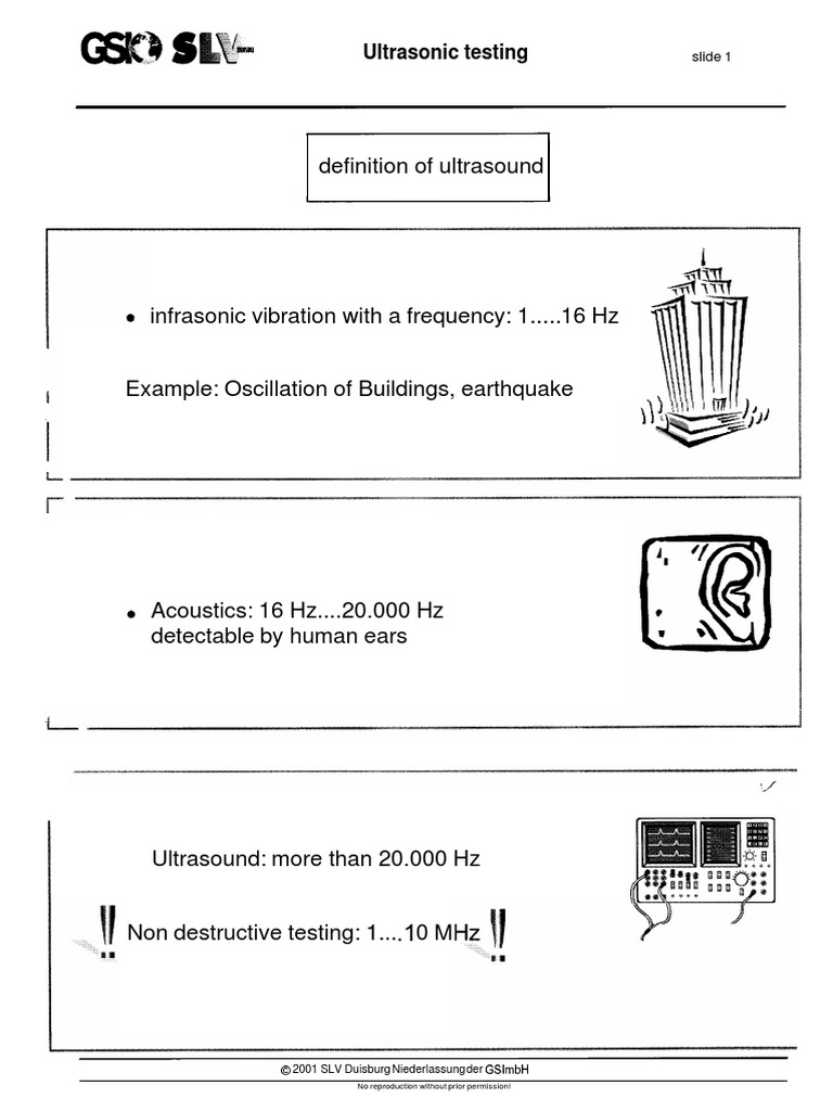 Ultrasonic Defination | PDF | Medical Ultrasound | Waves