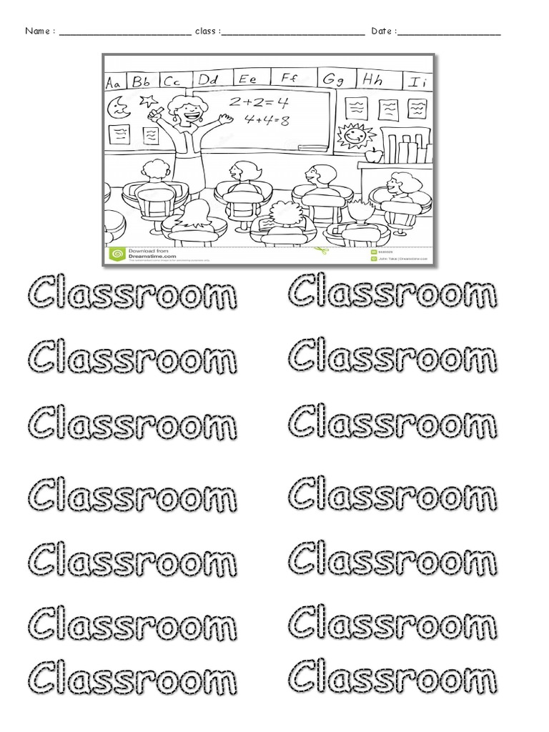Worksheet Classroom | PDF