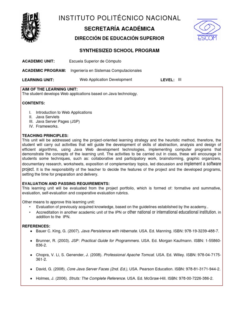 Web Application Development | PDF | Java Server Pages | Java Servlet