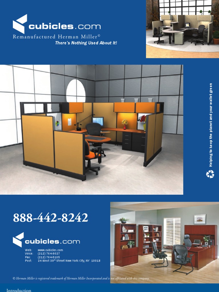 Refurbished (Re-Manufactured) Cubicles by Cubicles.com | Nature | Business