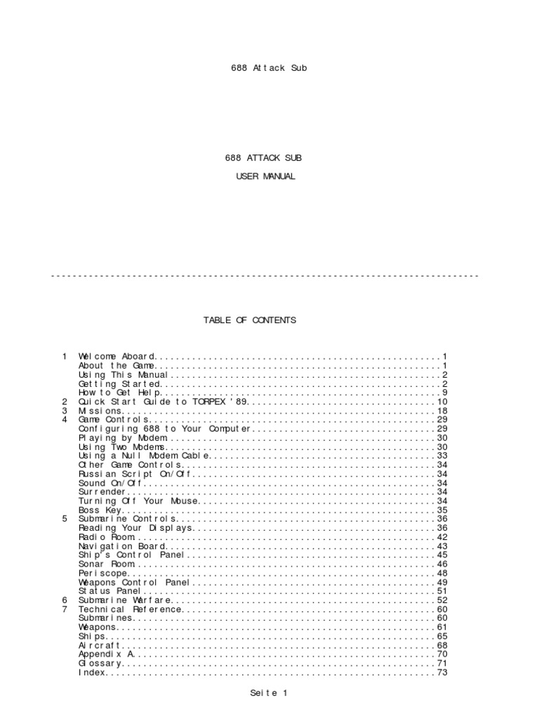 A Comprehensive Guide to Operating a Nuclear Attack Submarine: The 688 ...