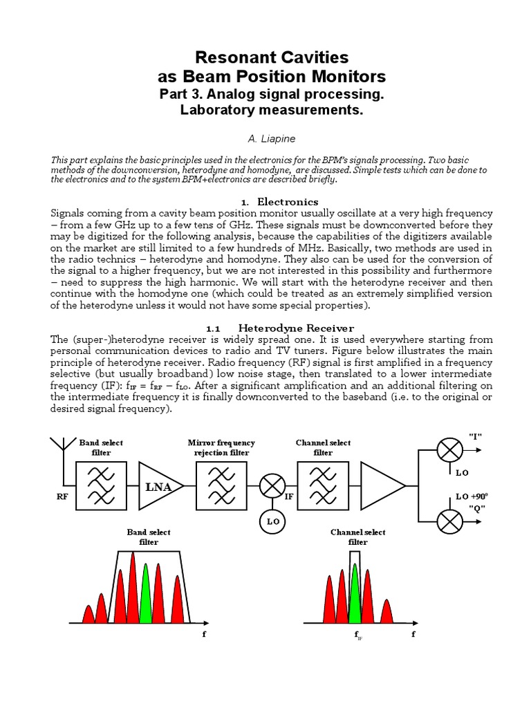 Part Three Analog Signal Processing | PDF | Radio | Telecommunications
