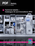 Datasheet - Rittal 42U Server Cabinet | PDF | Door | Sheet Metal