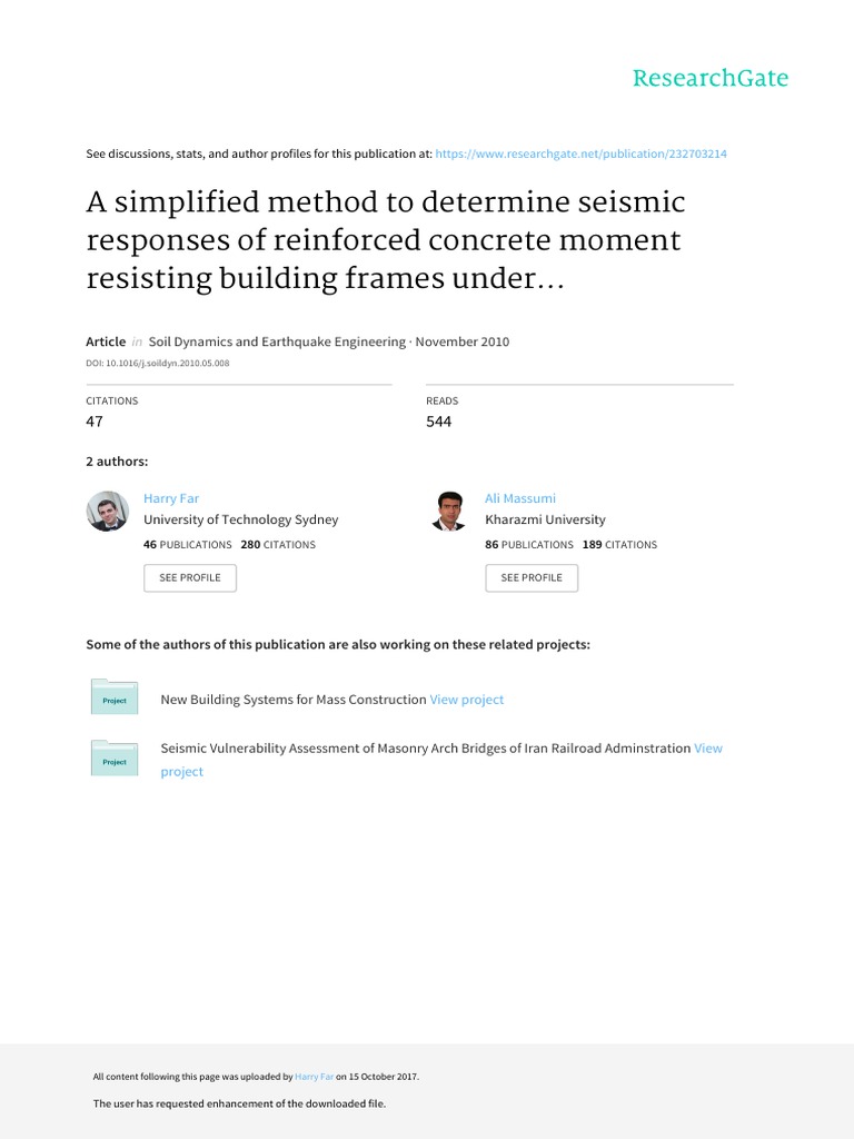 A Simplified Method | PDF | Mechanical Engineering | Mechanics