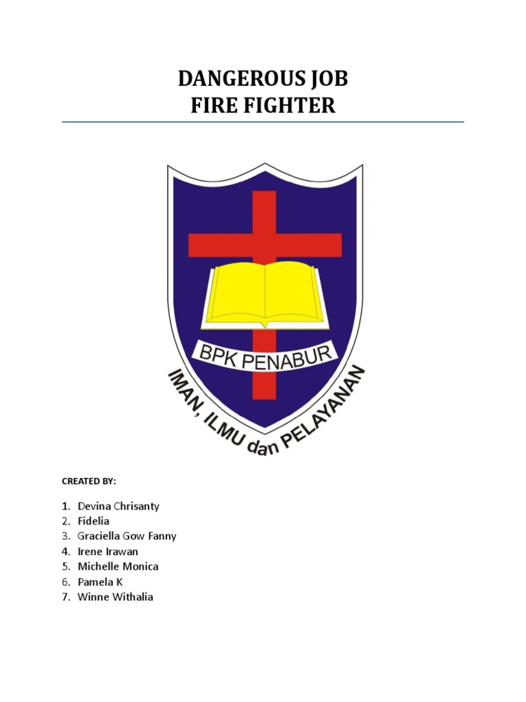 Firefighter: A Dangerous Profession | PDF
