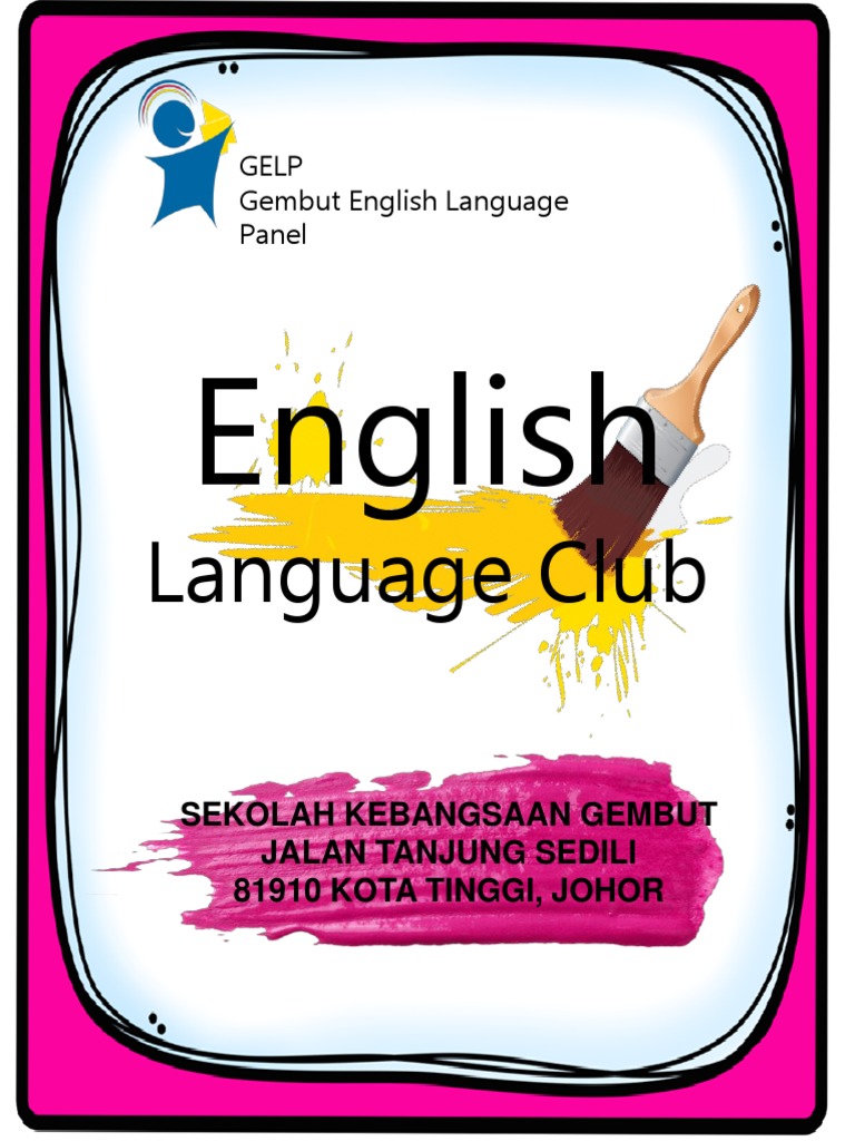 English Language Societyy Club Activity | PDF | Languages
