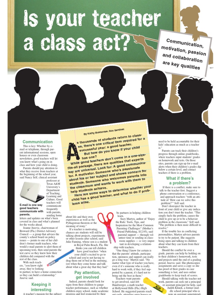 The Making of A Good Teacher | PDF | Schools | Teachers