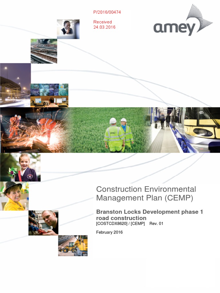 Construction Environmental Management Plan - Example | PDF | Road | Traffic