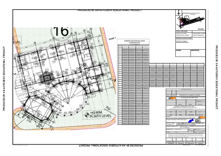 Gyaspur-Admin Pile Coordinates (17.05.16) - R1-GYASPUR DEPOT LAYOUT | PDF