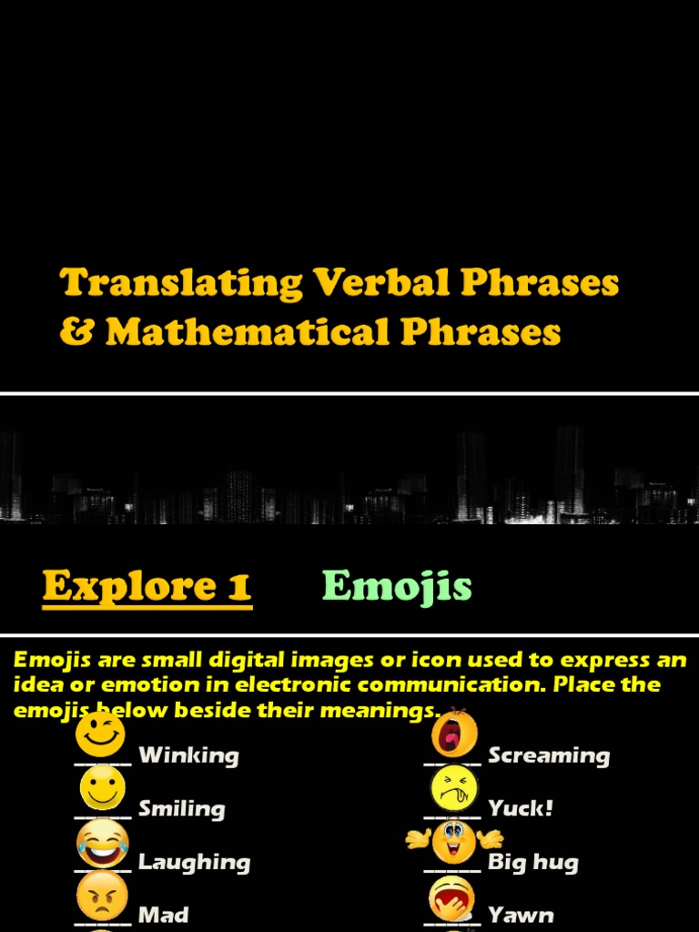 Emoji and Math Symbol Meanings Guide | PDF | Subtraction | Division ...