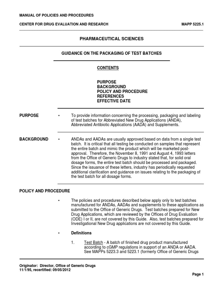 FDA EB Packing | PDF | Packaging And Labeling | Food And Drug ...