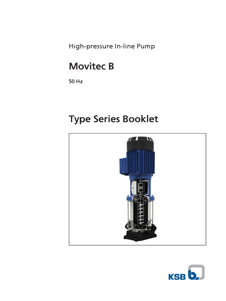 Movitec B (50Hz) PDF | PDF | Pump | Building Engineering