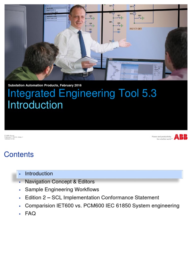 1MRG014136 B en IET600 Integrated Engineering Tool - Introduction | PDF ...