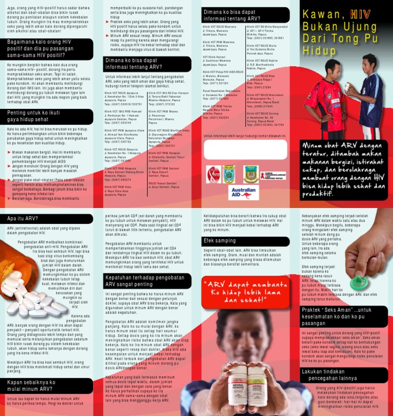 ARV Leaflet | PDF | Kesehatan Holistik