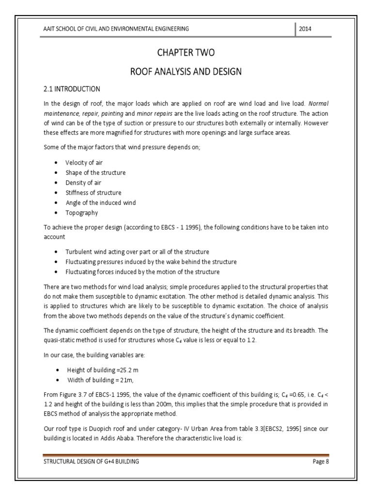 Part 2 - Roof Analysis and Design PDF | PDF | Truss | Beam (Structure)