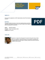 Sap MM Cheat Sheet | PDF | Invoice | Inventory