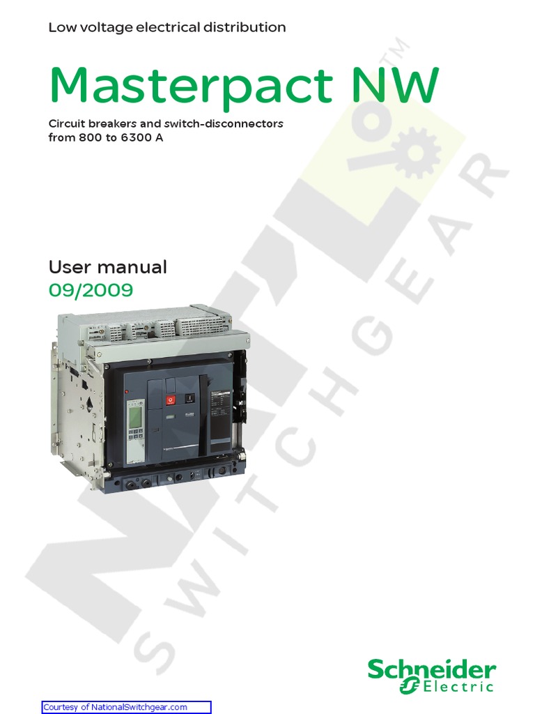 Masterpact NW | Electronic Circuits | Equipment