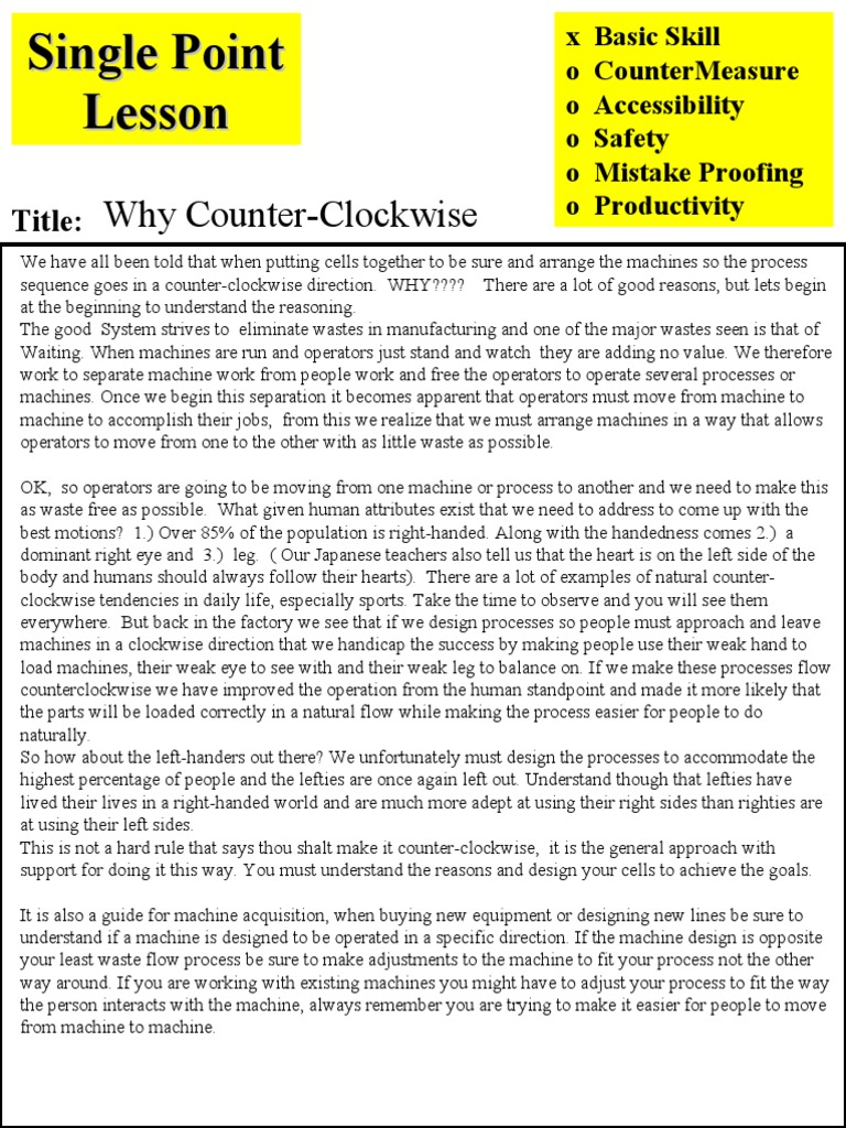 Counter-Clockwise Workflow Benefits | PDF | Cognition