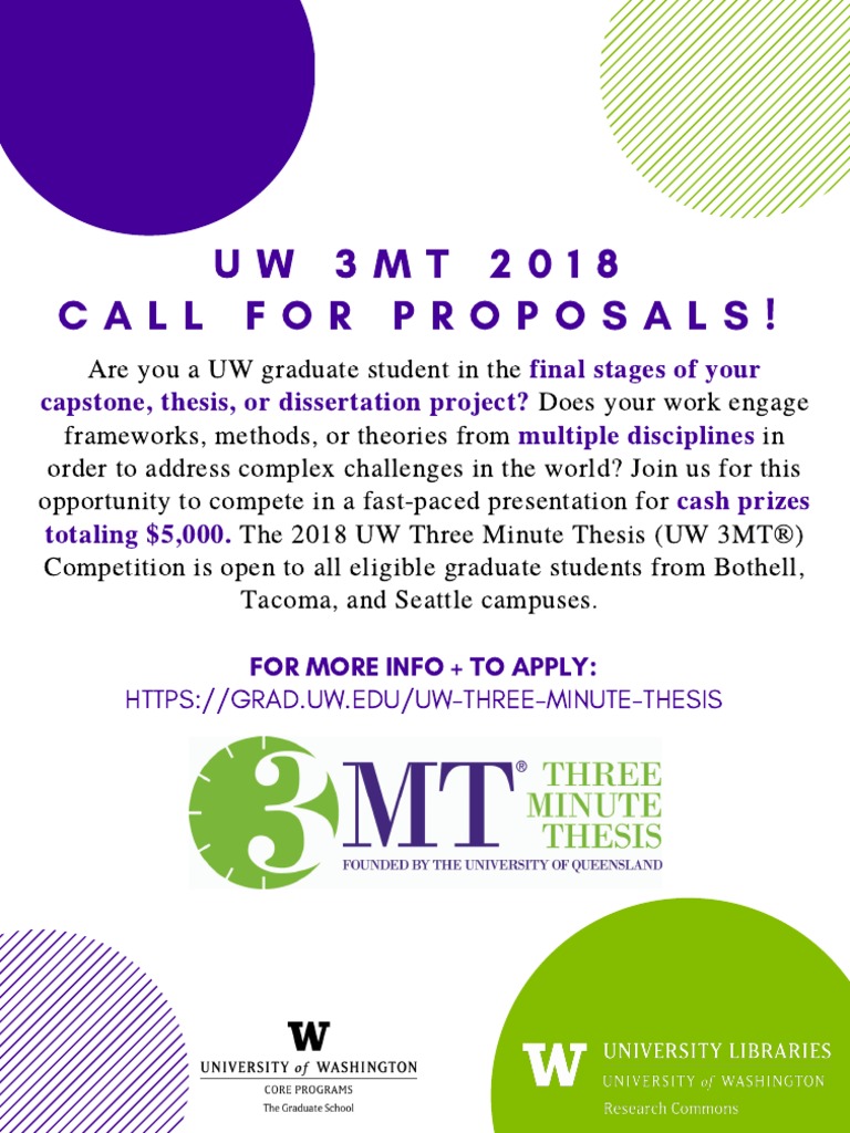 CFP Poster - Uw 3mt 2018 | PDF