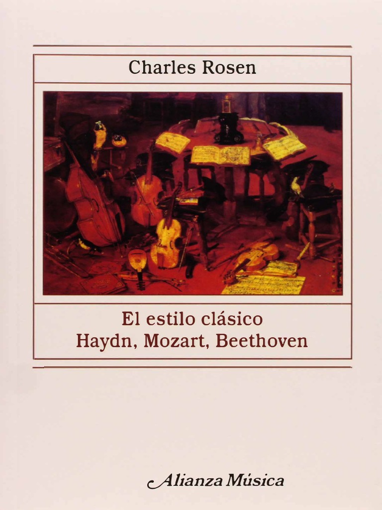 Charles Rosen. El Estilo Clásico | PDF