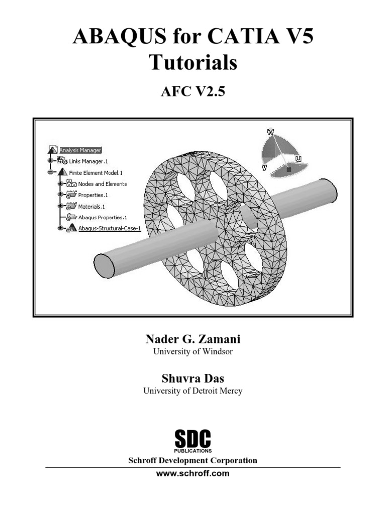 Abaqus For Catia v5 Tutorial | PDF | Teaching Methods & Materials | Computers