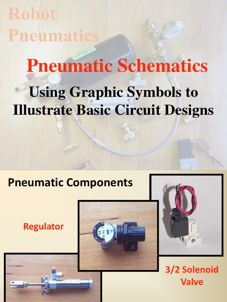 Pneumatic Schematics: Using Graphic Symbols To Illustrate Basic Circuit ...