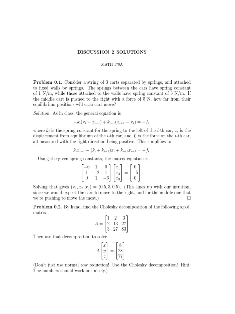 D 2 Solutions | PDF | Functions And Mappings | Mathematical Objects